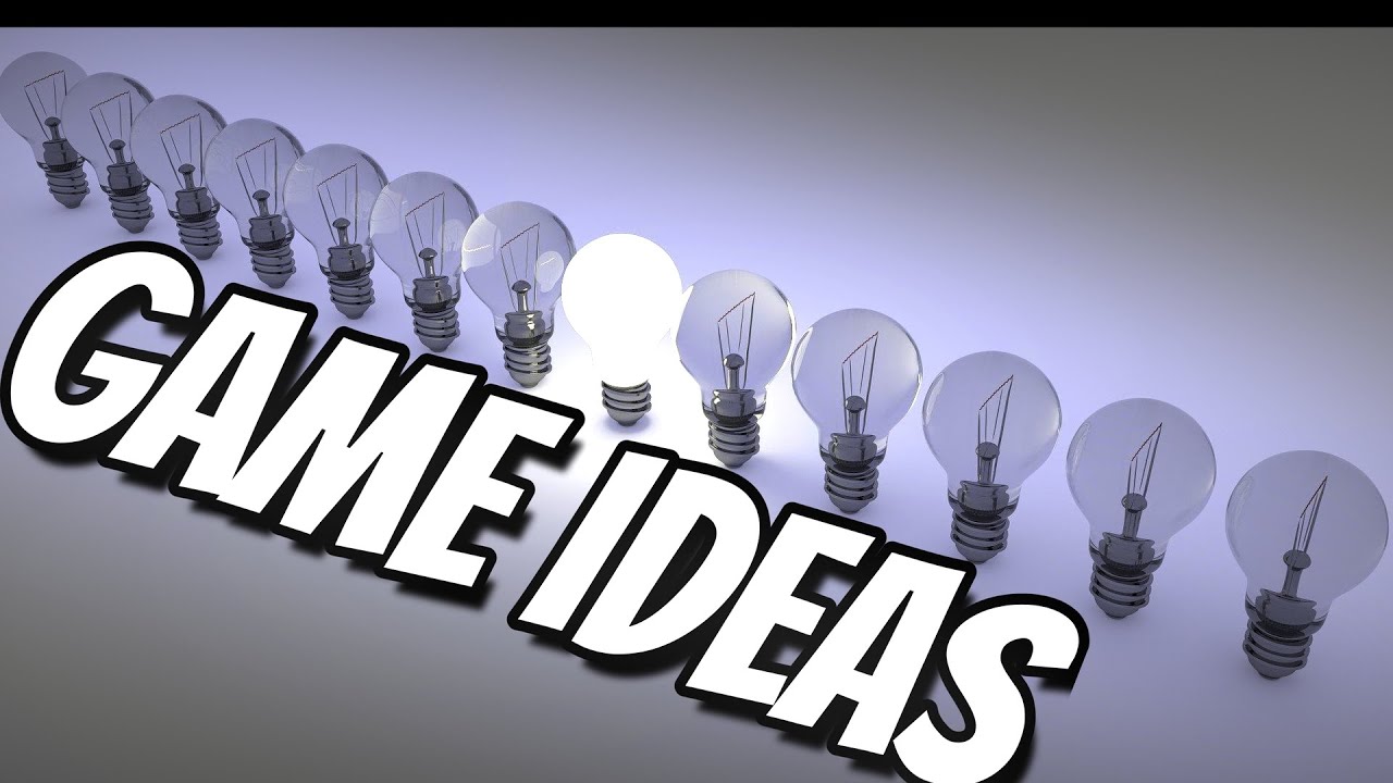 How to come up with game ideas - 20 ways - YouTube
