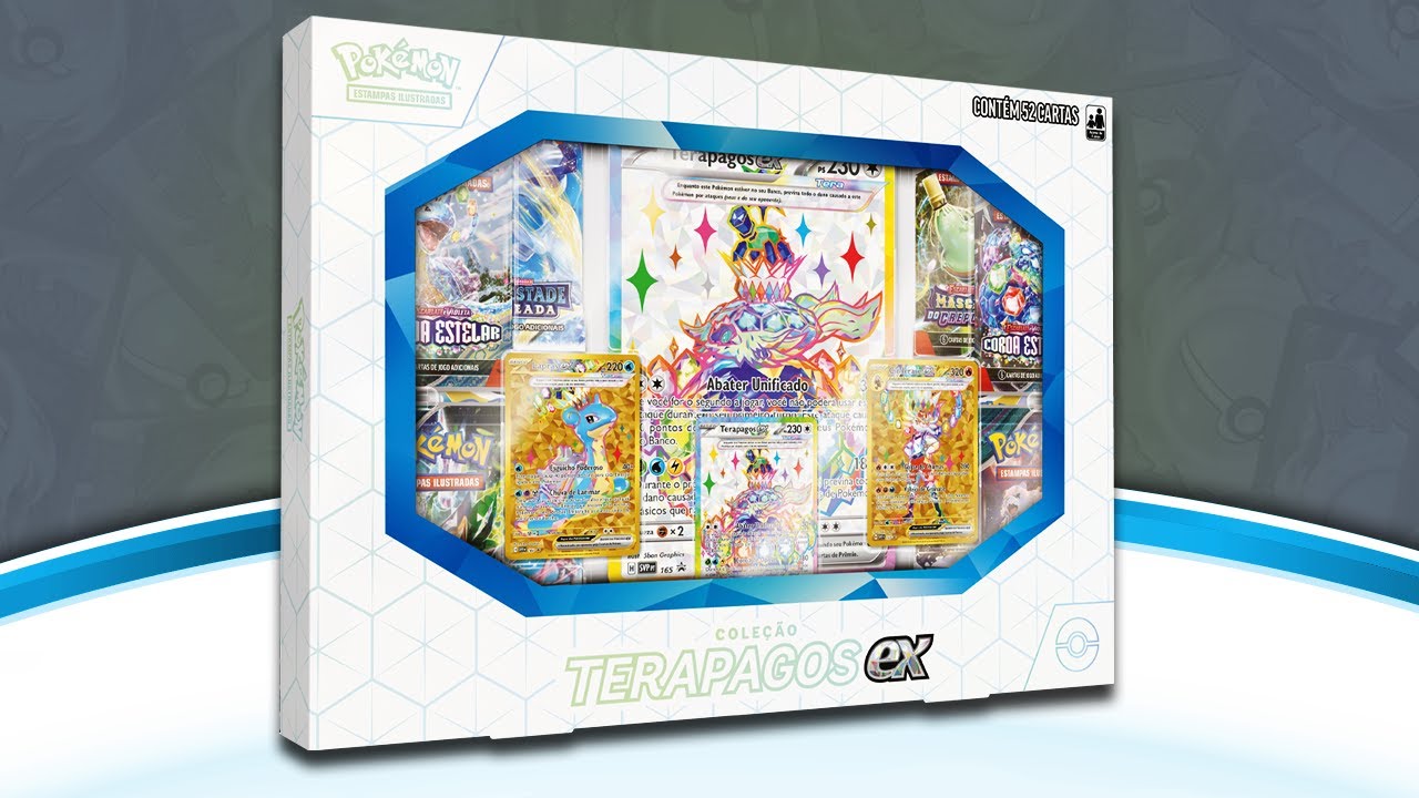 Unboxing Coleção TERAPAGOS ex, melhor BOX do fim do ano! - YouTube