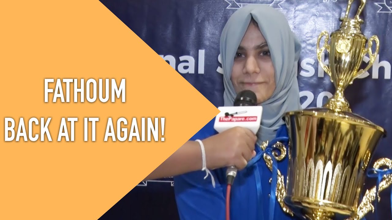 Fathoum Issadeen takes home 2nd National title - YouTube