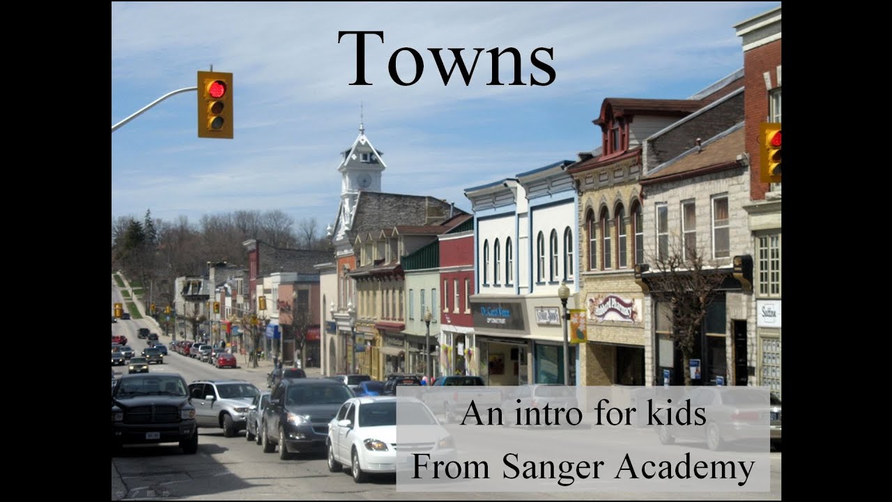 Towns - an intro for kids - Sanger Academy - YouTube