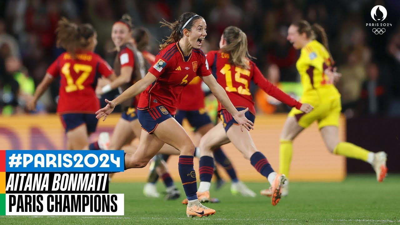 The best of Aitana Bonmati at the Olympics | Athlete Highlights - YouTube