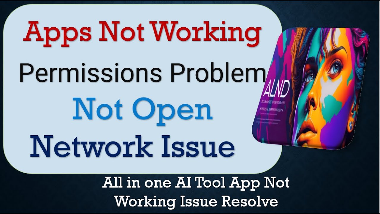 How To Fix All In One Ai Tool App Not Working Not Open Space Issue Network And Permissions