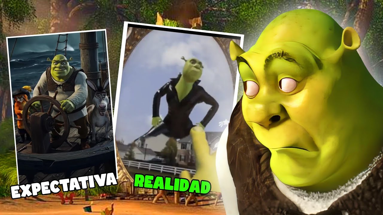 LA REALIDAD DE Shrek 5 | trailer FAKE? - YouTube