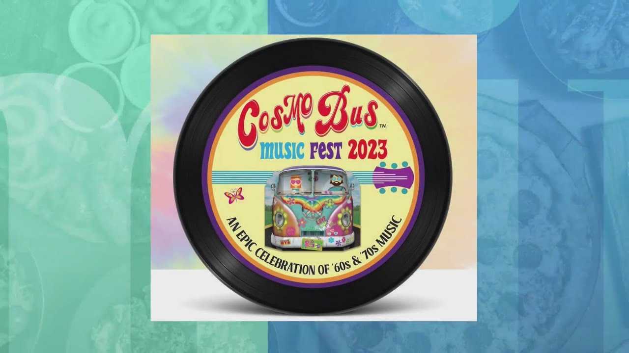 Cosmo Music Bus Fest to feature music of the 60's & 70's - YouTube