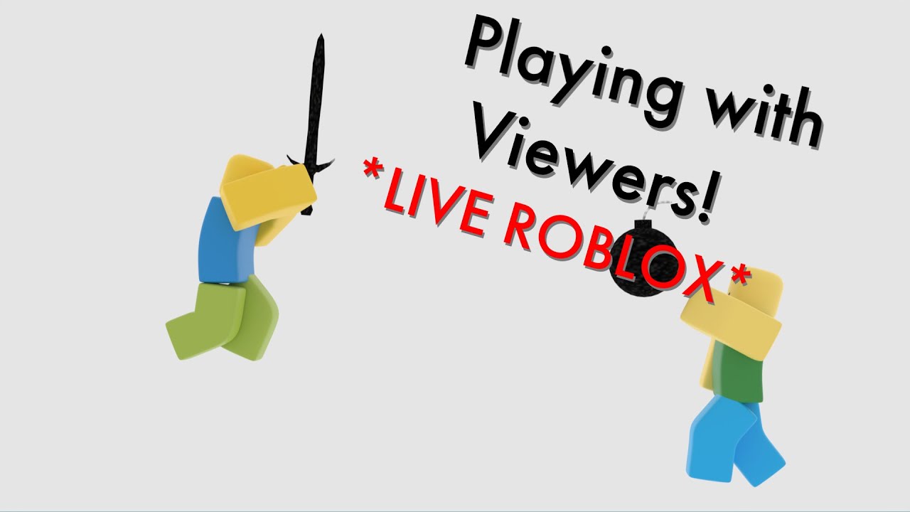 Playing with Views! Roblox livestream 🔴LIVE🔴 - YouTube