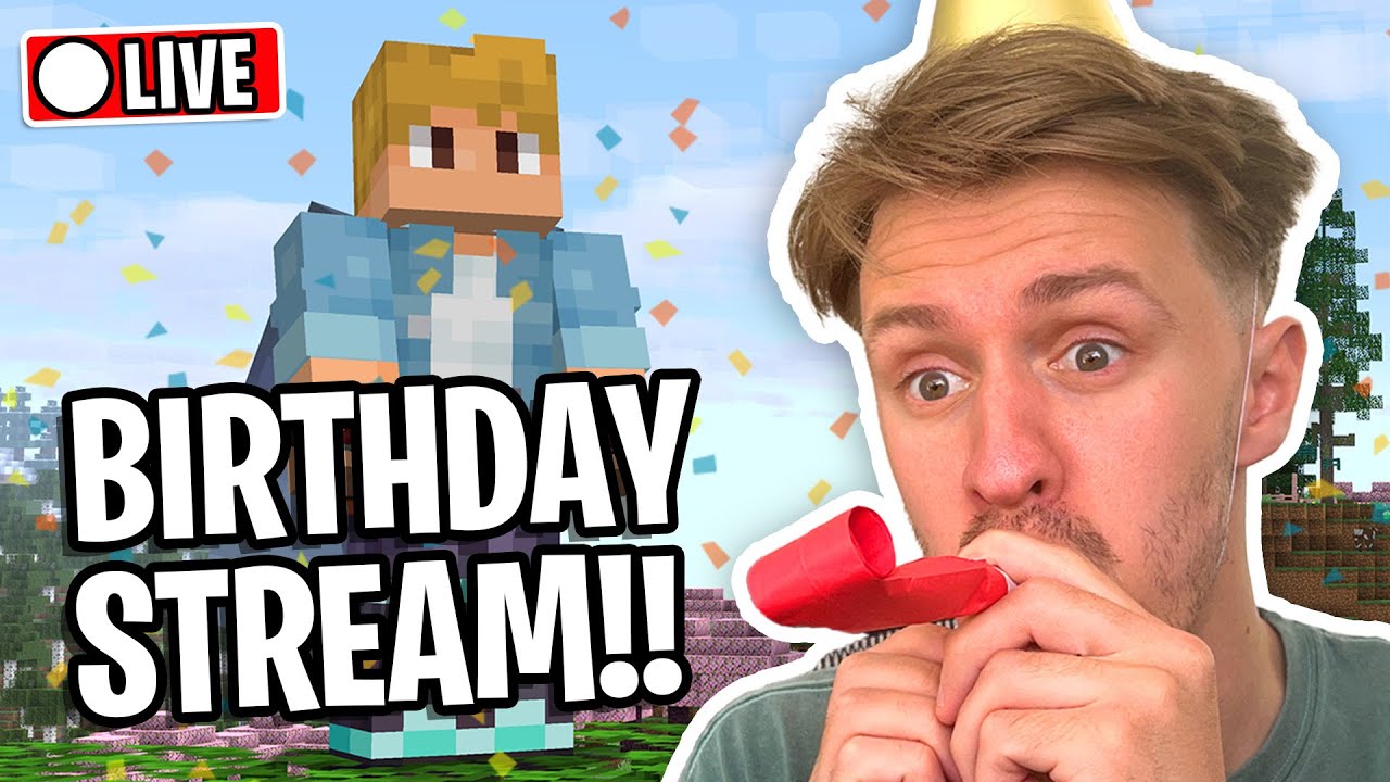 MY BIRTHDAY STREAM!! it's tomorrow! - YouTube