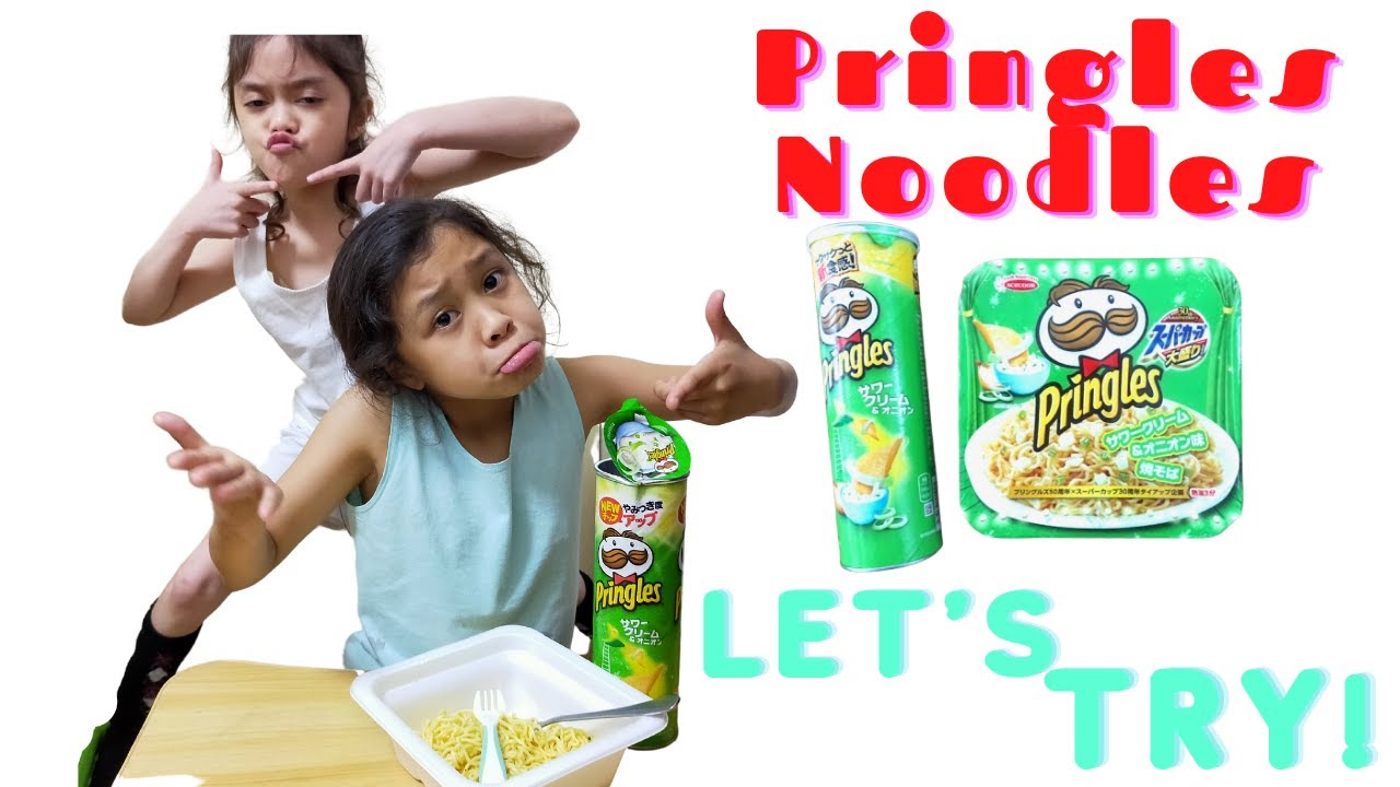 Pringles Noodles | Japan Products Zup DuDe Family Try Out - YouTube