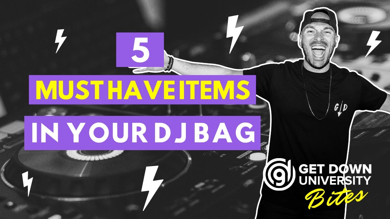 5 Must Have Items in Your DJ Bag - YouTube