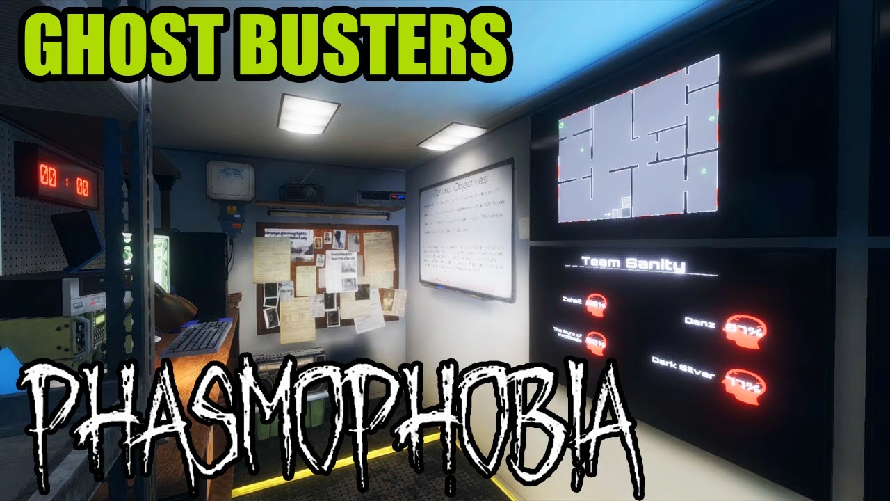 First Look at Ghost Busting - Phasmophobia - YouTube