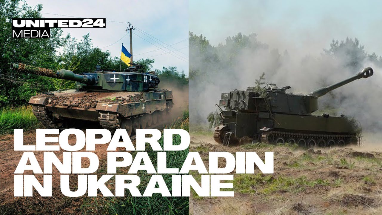 Legendary 2A6 Leopard & M109 A6 Paladin with cluster munition in ...