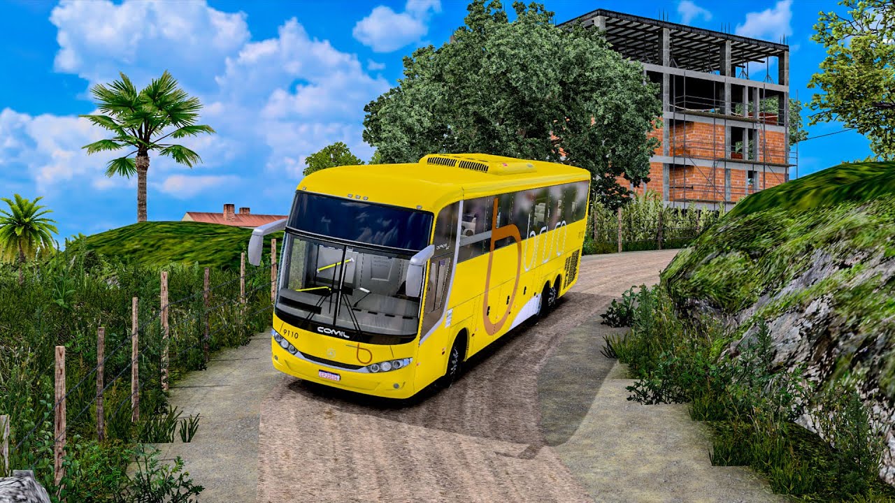 New Brazil Map Mod With New Roads For ETS2 1.53,1.54 and 1.55 - YouTube