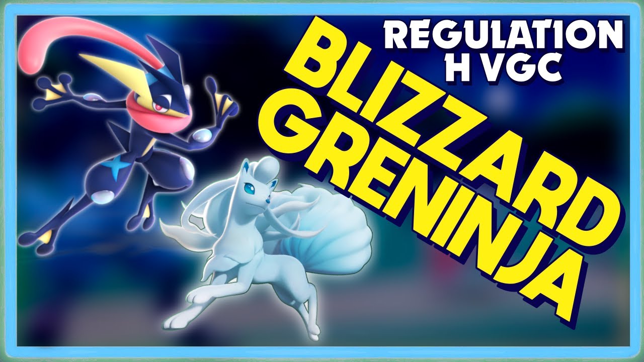 Blizzard Greninja is ICE COLD! || Pokemon Scarlet/Violet VGC Reg H ...