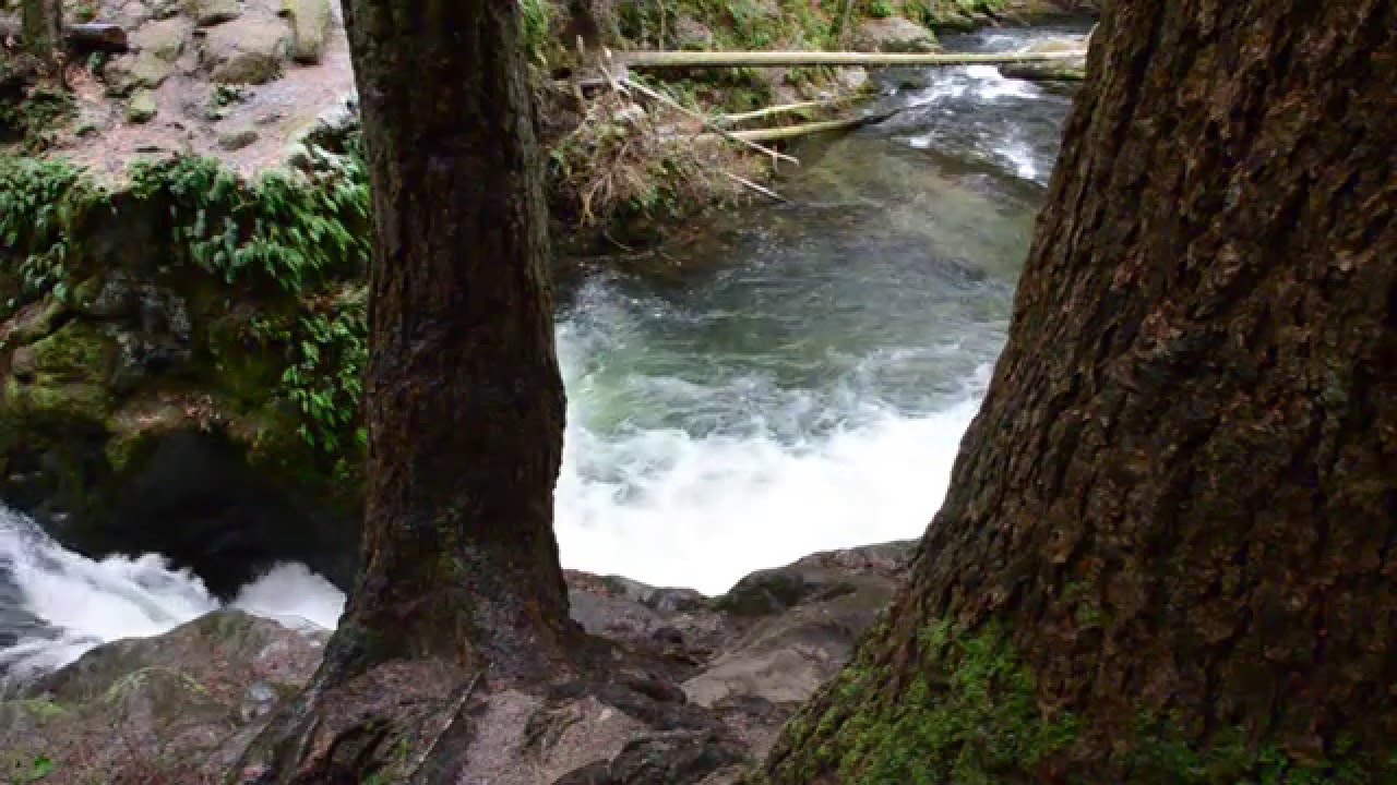 Whirlpool falls and the whirlpool - YouTube