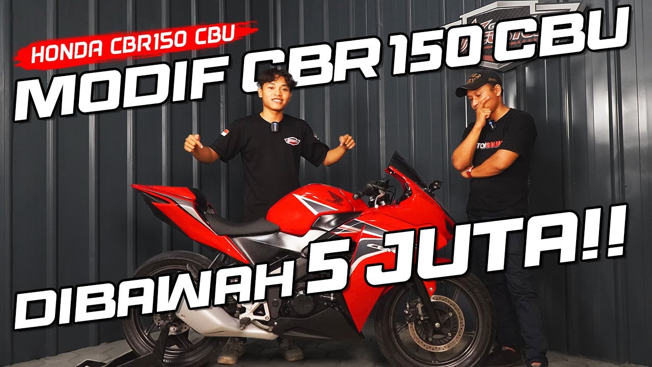 MODIFIKASI MOTOR LEGEND!! Review CBR 150 CBU Custom - YouTube