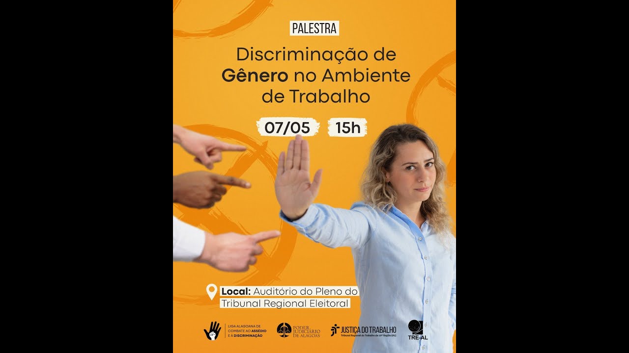 Semana de combate ao Assédio: Discriminação de Gênero no Ambiente de ...