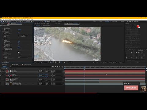 Thiên thạch bay - Meteor flying VFX tutorial - After Effects camera tracking và Trapcode ...