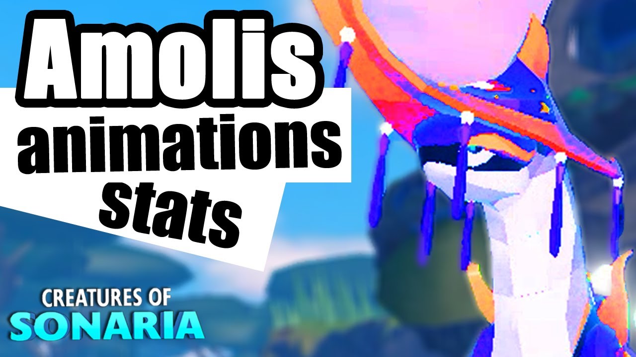 Amolis animation and stats | Creatures Of Sonaria | whalemistar - YouTube