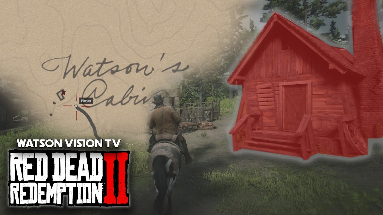 How to Find "Watson's Cabin" (Red Dead Redemption 2) - YouTube