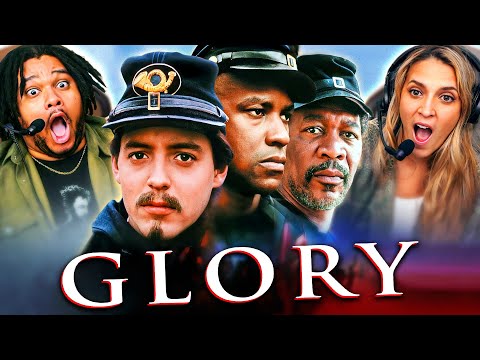 GLORY (1989) MOVIE REACTION!! FIRST TIME WATCHING!! Denzel Washington | Full Movie Review!!