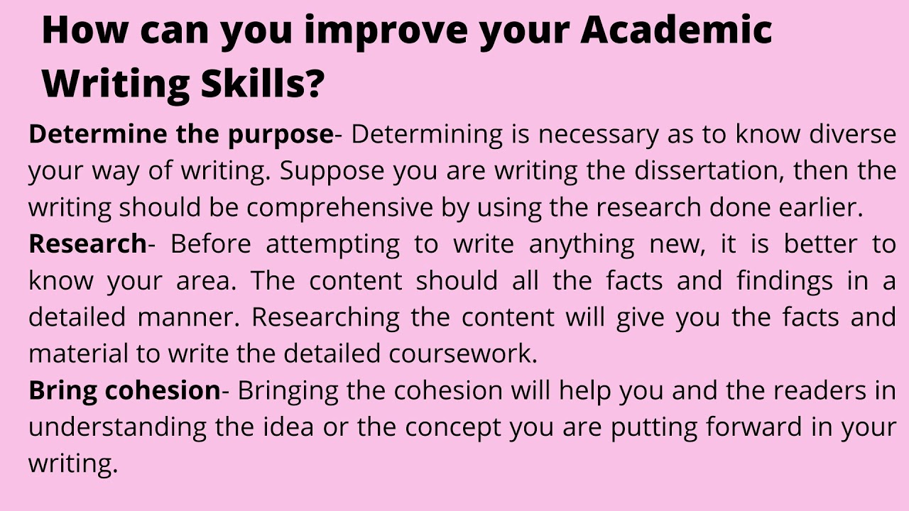 How Can You Improve Your Academic Writing Skills YouTube how-can-you-improve-your-academic-writing-skills-youtube