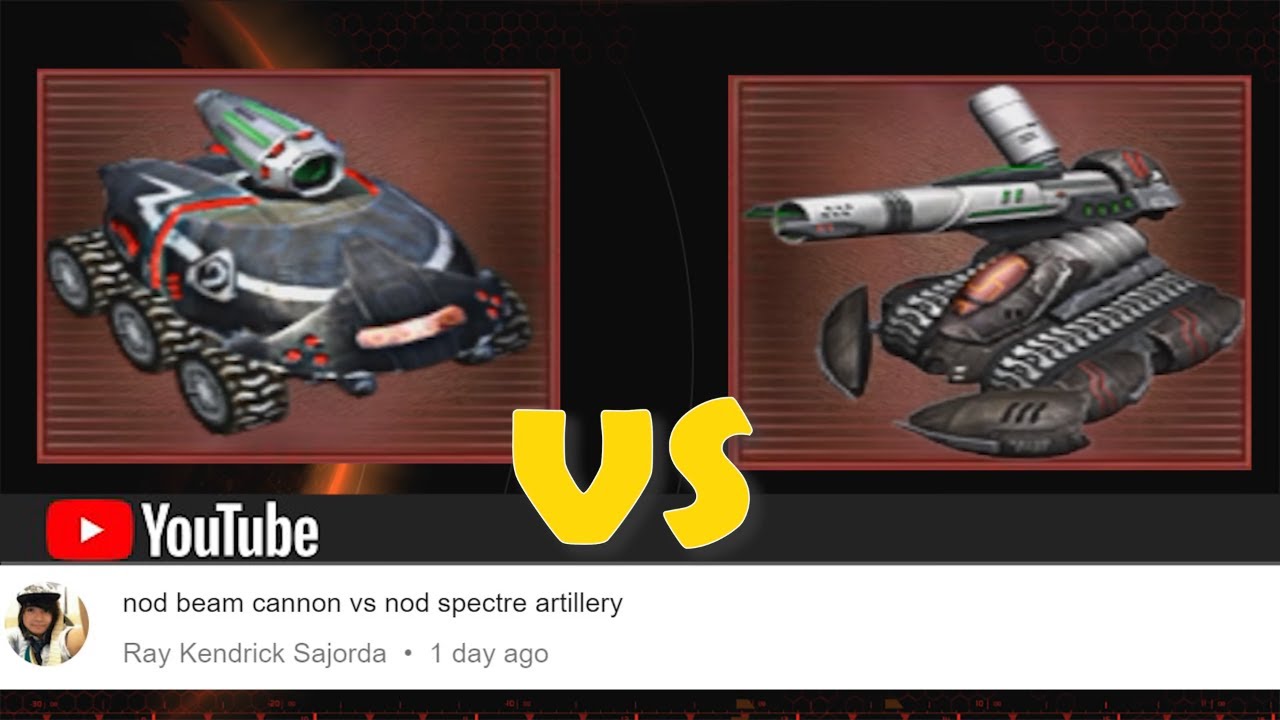 Nod Beam Canon vs Nod Specter - YouTube