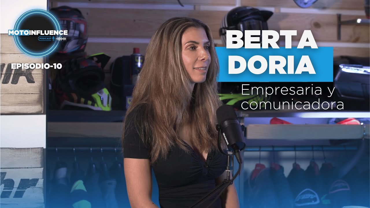 Berta Doria: Empoderando a la nueva generación de mujeres moteras - YouTube