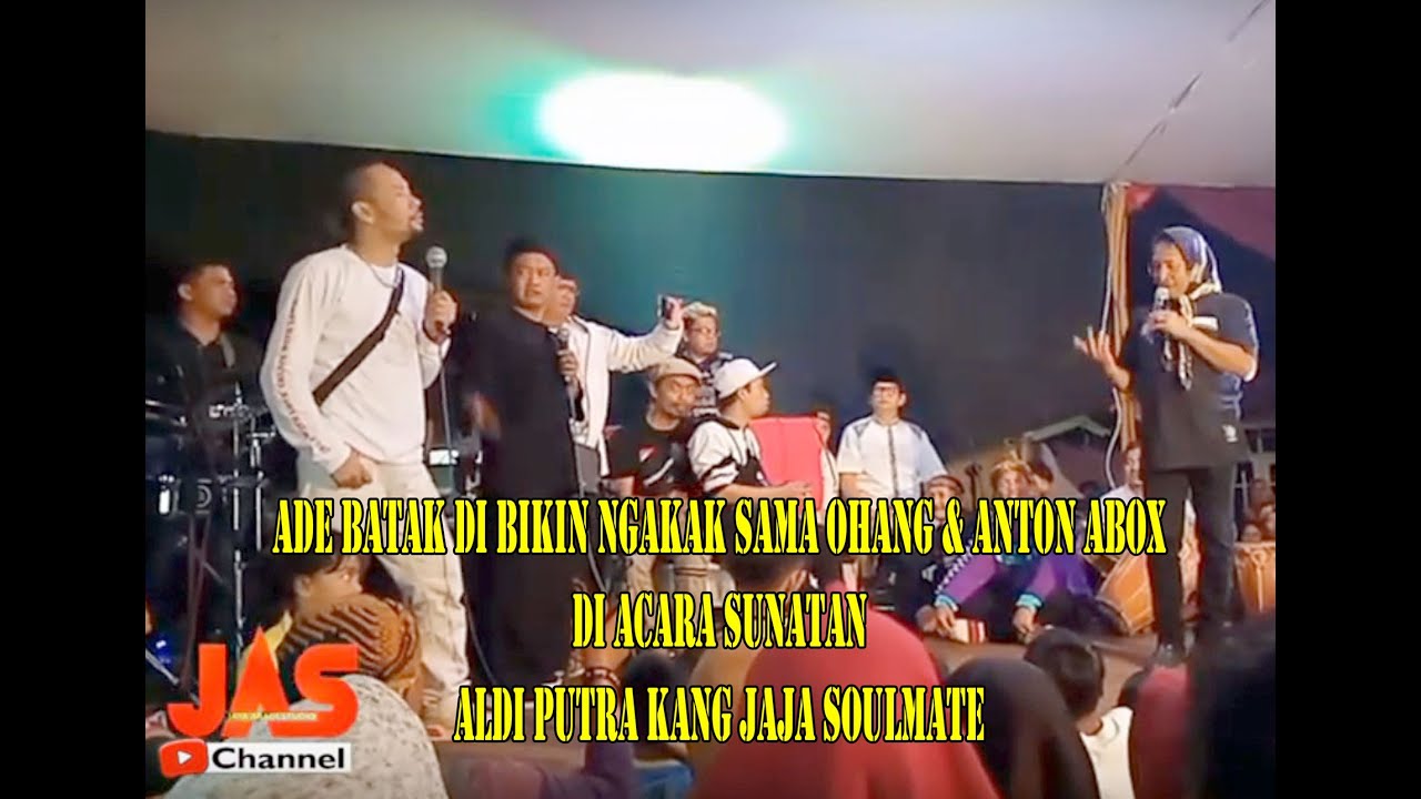 ADE BATAK di bikin ngakak sama OHANG & ANTON ABOX di acara sunatan aldi ...