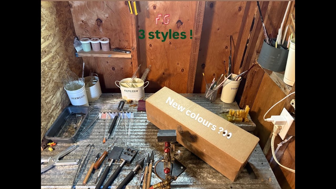 3 signature squiggle pendants /new supply's - YouTube