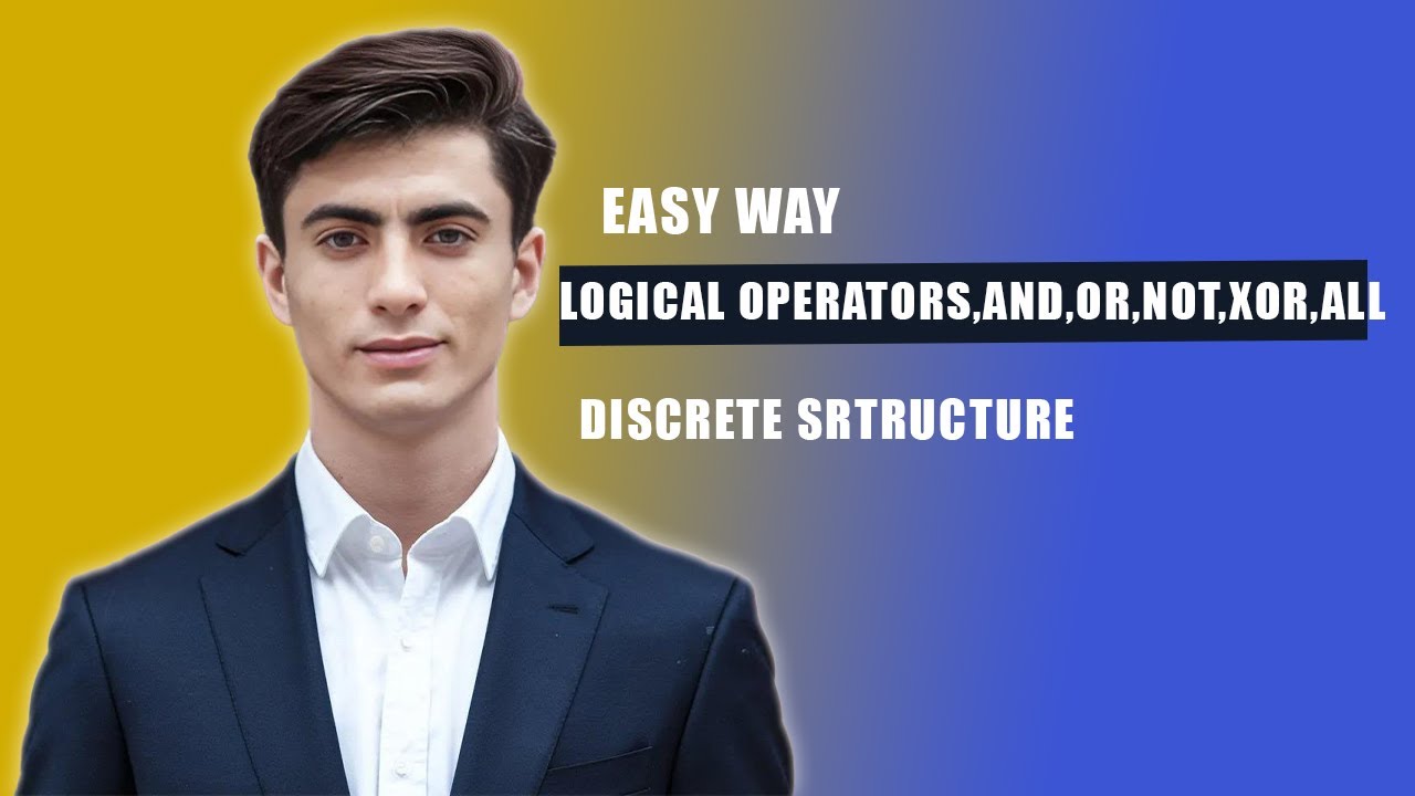 Logical operators in discrete structures in urdu/pushto , AND, OR, NOT ...