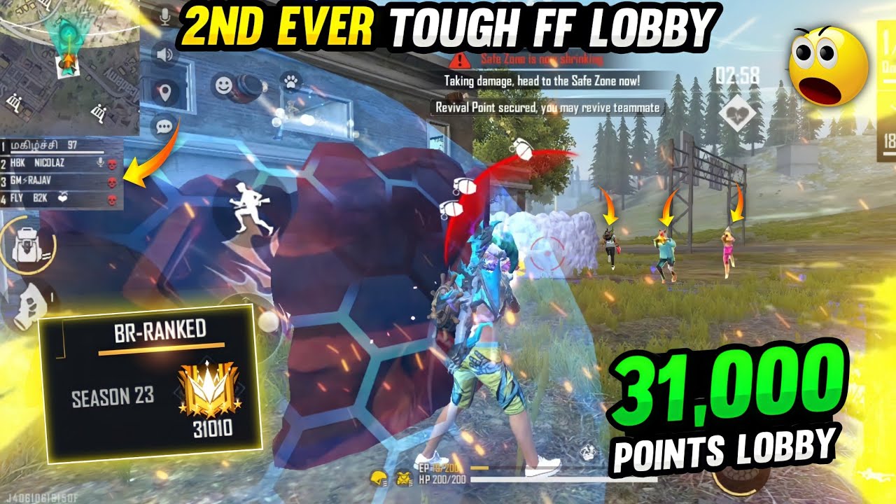 2ND EVER TOUGH FF LOBBY 31,000 POINTS LOBBY - MAGILCHI 97 - YouTube