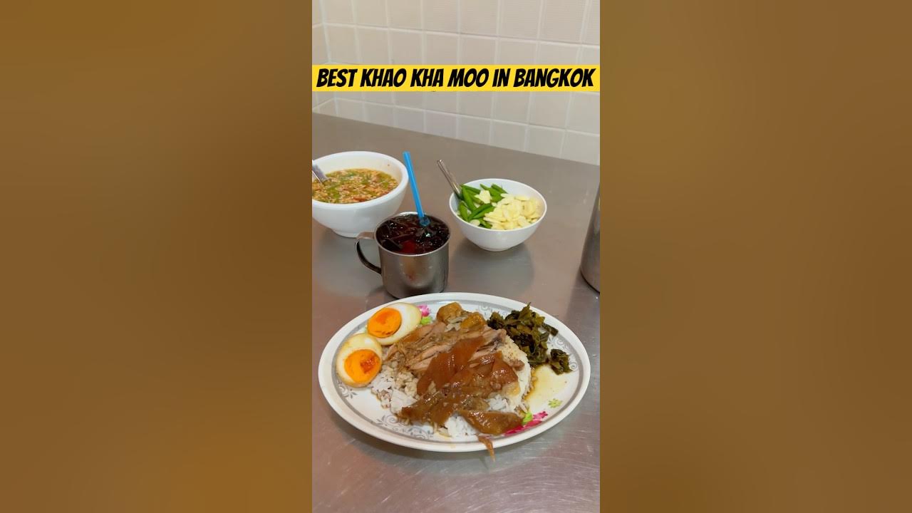 Khamoo Thewada – Bangkok’s Pork Knuckle Perfection! #bangkokstreetfood #thailand #streetfood # ...