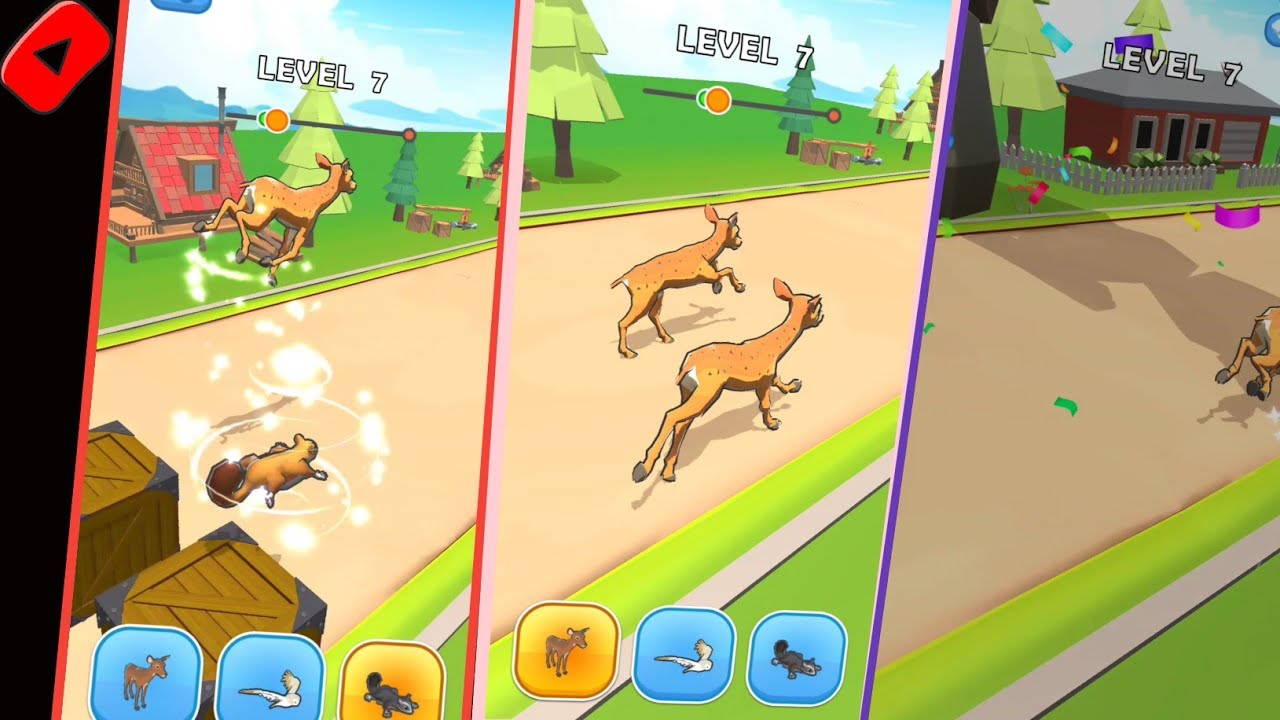 animal racing video game 🎮||new animal racing game||😱Best gameplay 🎮 ...