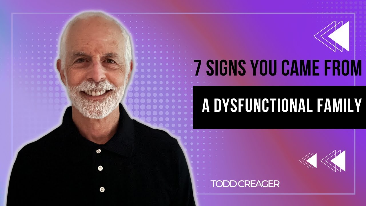 7 Signs You Came from a Dysfunctional Family - YouTube