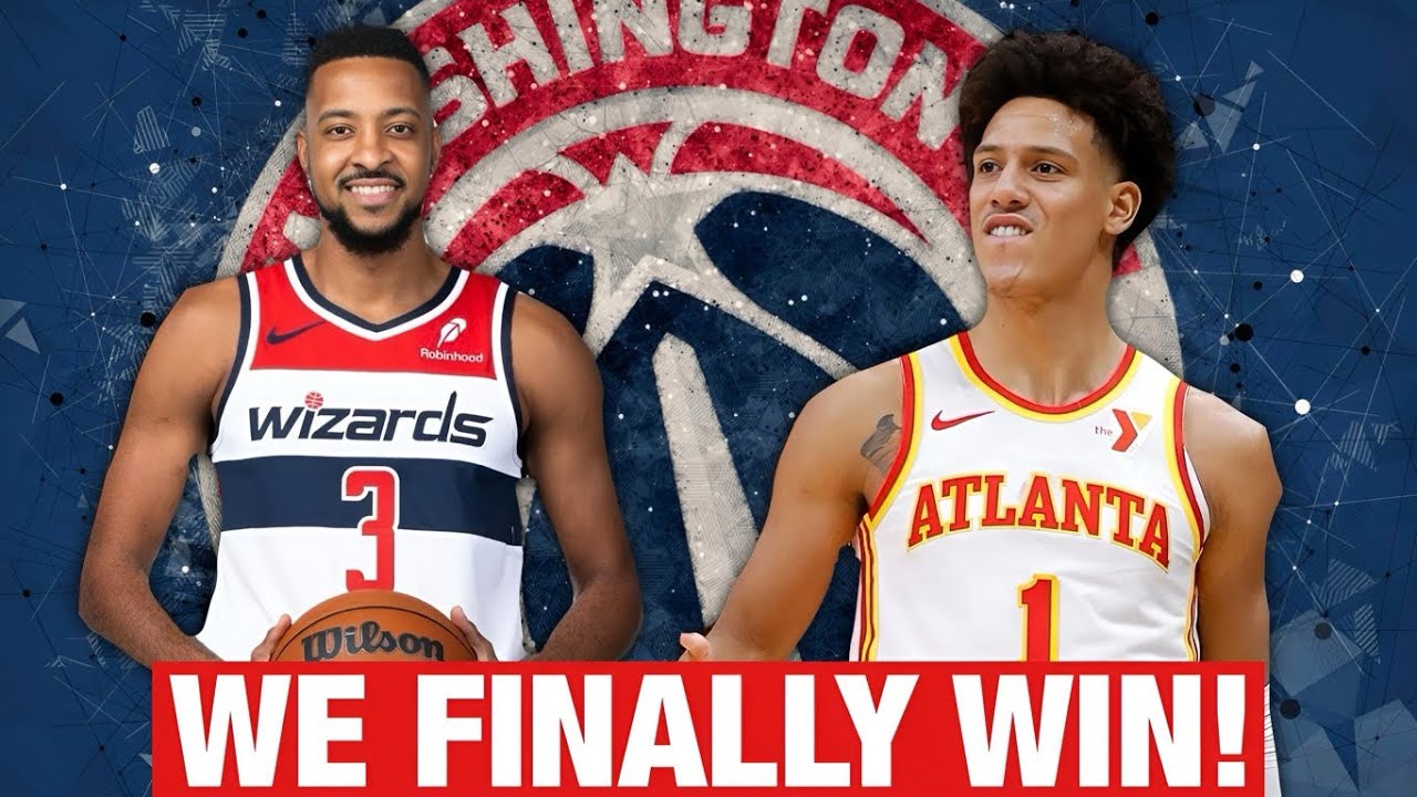 WIZARDS FINALLY WIN! STREAK IS OVER! lol Hawks... - YouTube