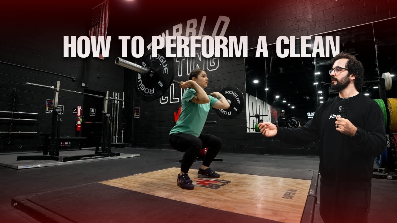 How to CLEAN: 5 Levels Every Lifter Must Master - YouTube