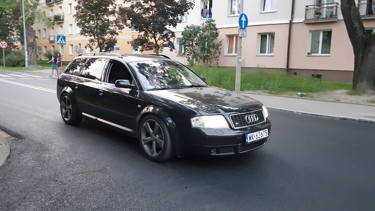 Audi S6 C5 2001 V8 4.2 sound - YouTube