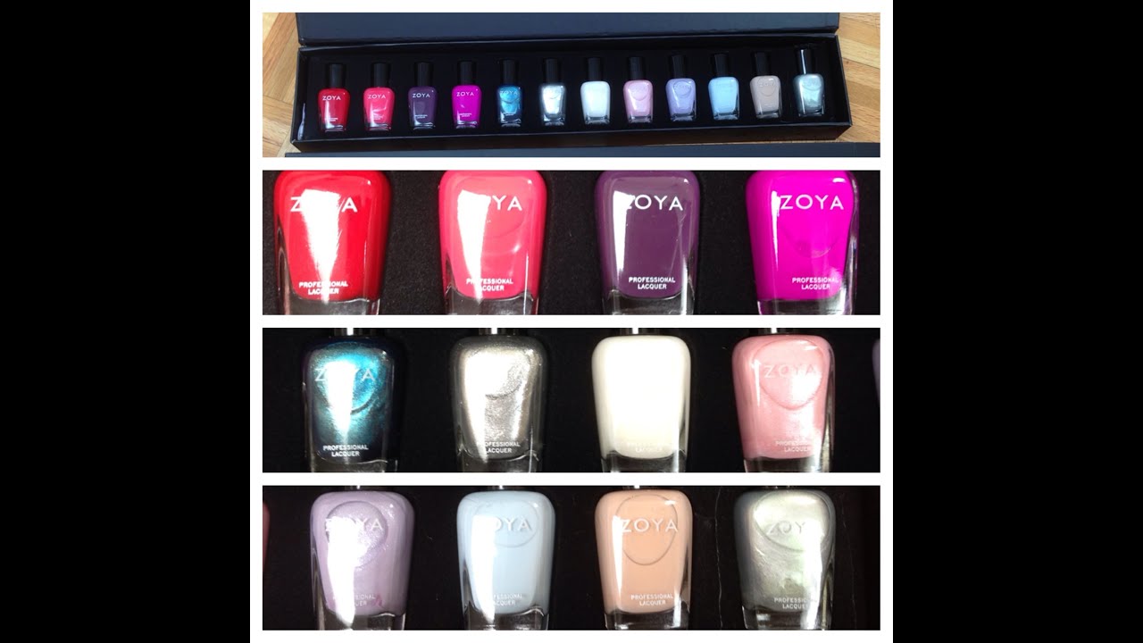 What's in the Zoya Polish Black Box? - Natalie's Creations - YouTube