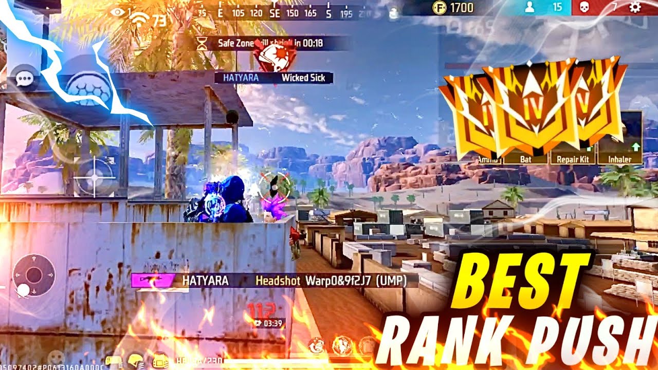 Best Rank Push Tricks In Season 33 | Free Fire Rank Push Tricks | How ...