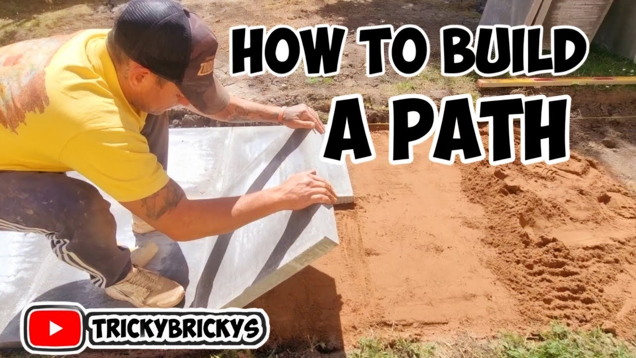 How to lay a Pathway #construction #build #learn - YouTube