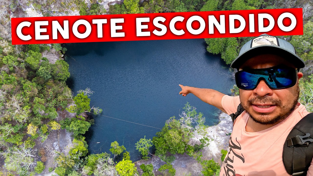 Cenote cocodrilo dorado 🐊 el PARAISO ESCONDIDO de Quintana Roo - YouTube