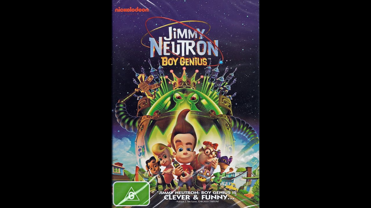 Opening to Jimmy Neutron Boy Genius 2002/2013 Reprint DVD Australia ...