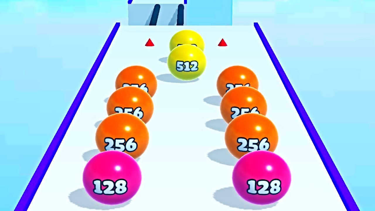 Ball Merge 2048 - 3D Ball Run ! All Levels Gameplay (1103-1104) android ...
