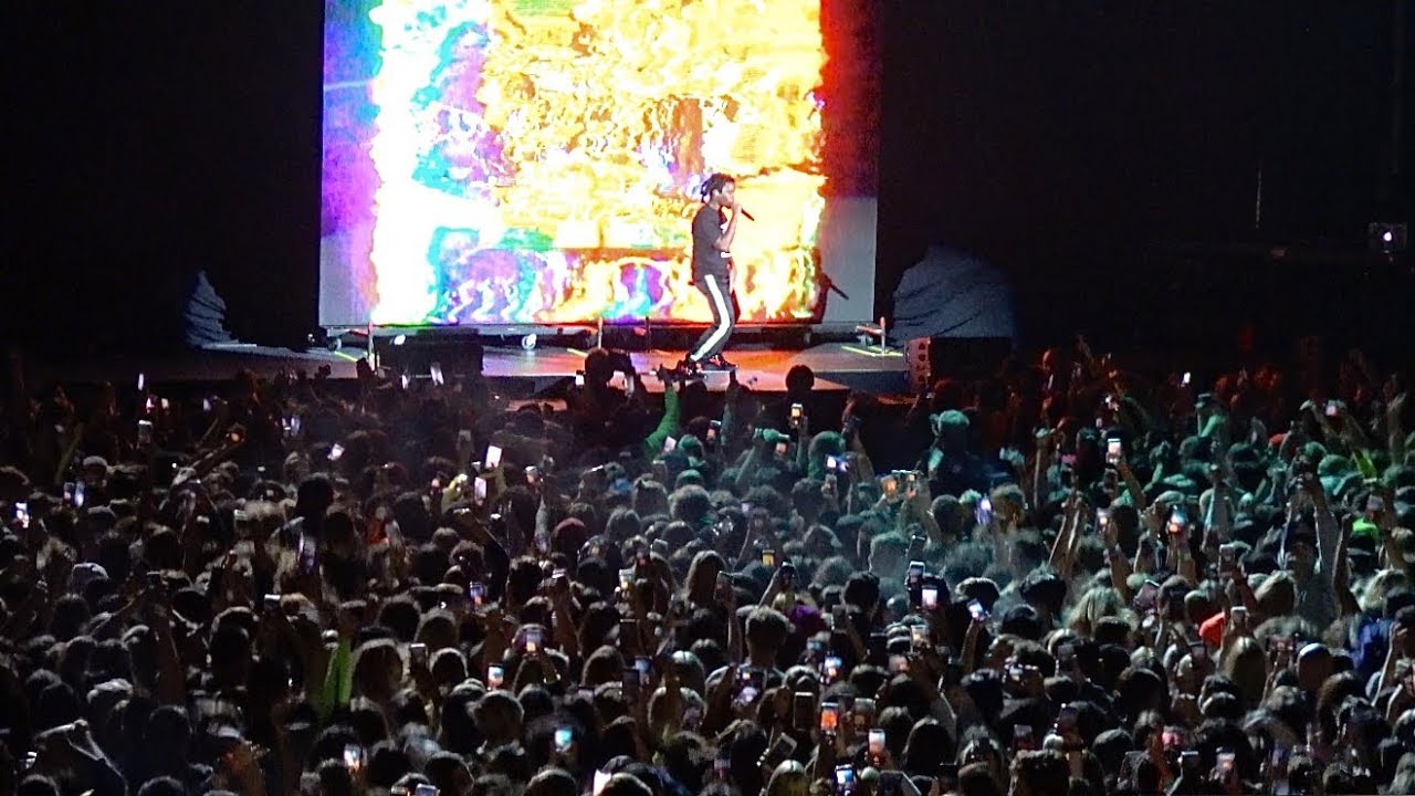 Denzel Curry, "Ultimate" (live), San Francisco, May 29, 2019 (4K)
