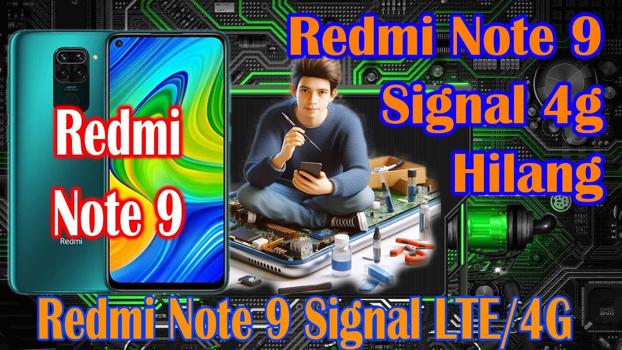 REDMI NOTE 9 JARINGAN 4G HILANG - YouTube