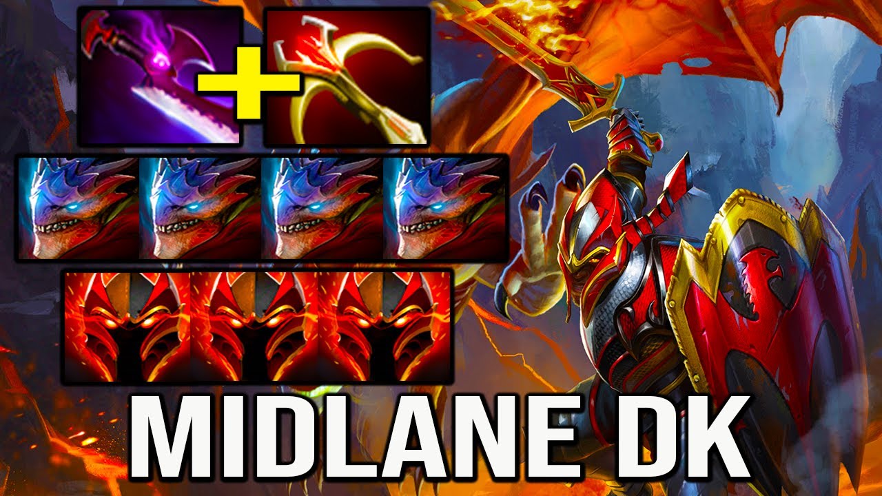 TANKY MIDLANE [ Dragon Knight ] BRUTAL SLASH DAMAGE - BEST TEAM FIGHT ...