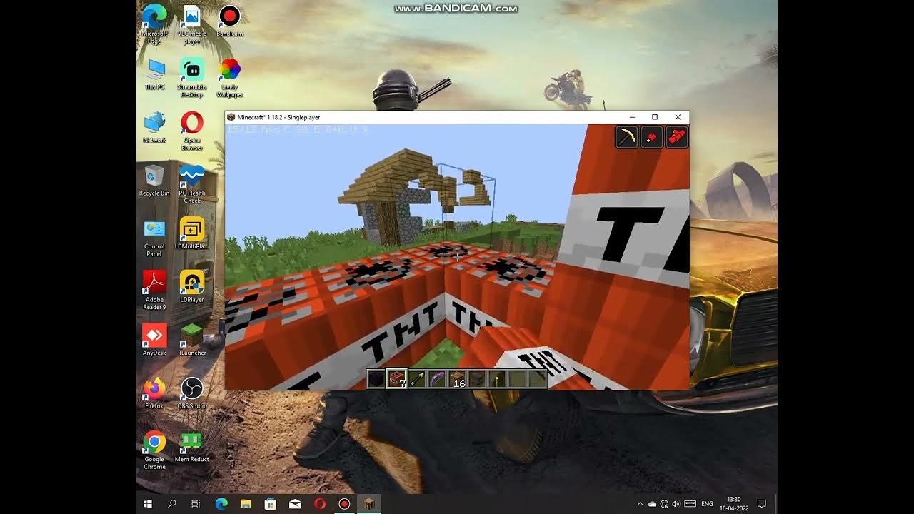 Minecraft java test in Intel core i3 with 2nd generation and if you see ...