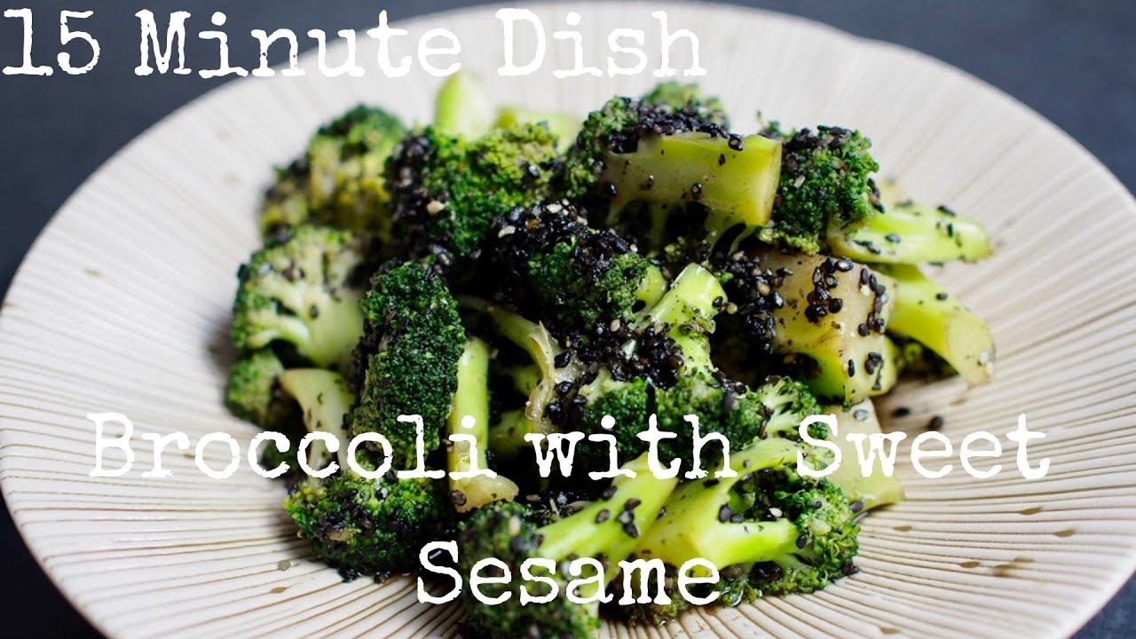 Kurumicooks Japanese cooking | How to make healthy Broccoli with Sweet ...