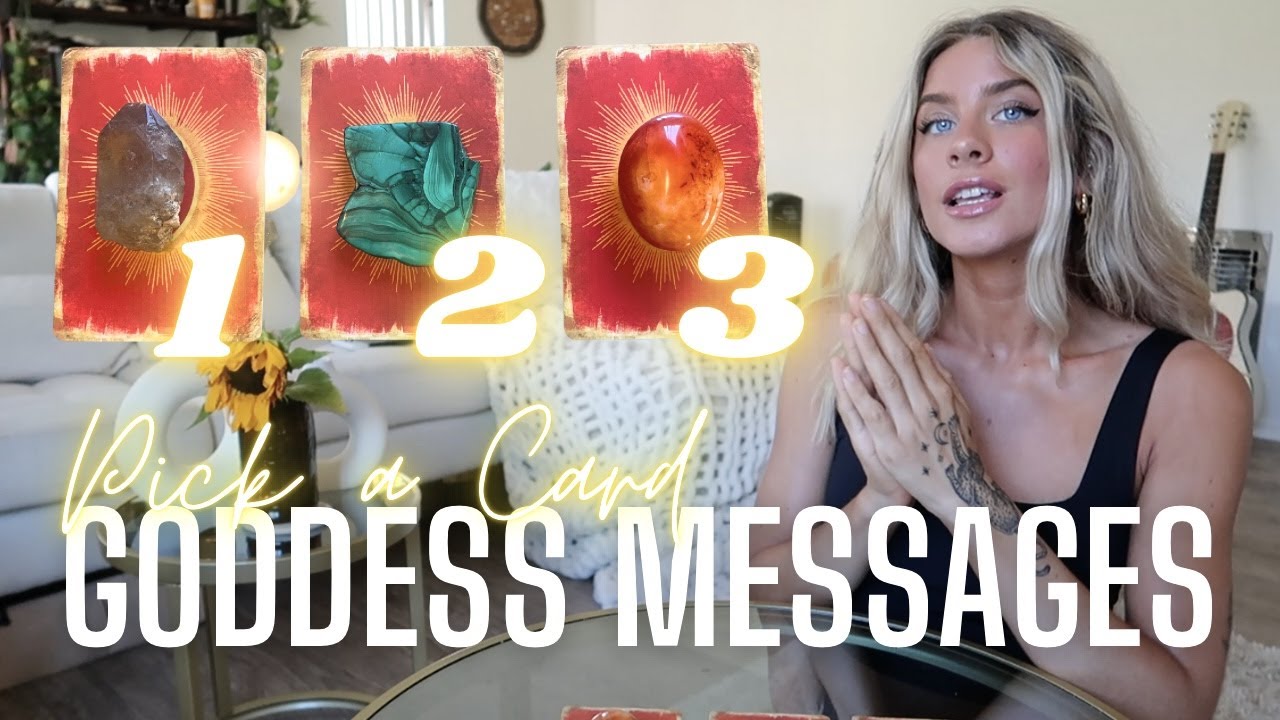 Messages from Goddess Tarot + Oracle Pick a Card Reading - YouTube