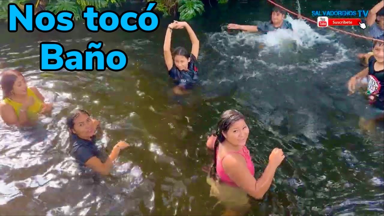 ASI JUGAMOS VOLIBOL ACUATICO EN EL RIO DE CALUCO, SONSONATE # ...