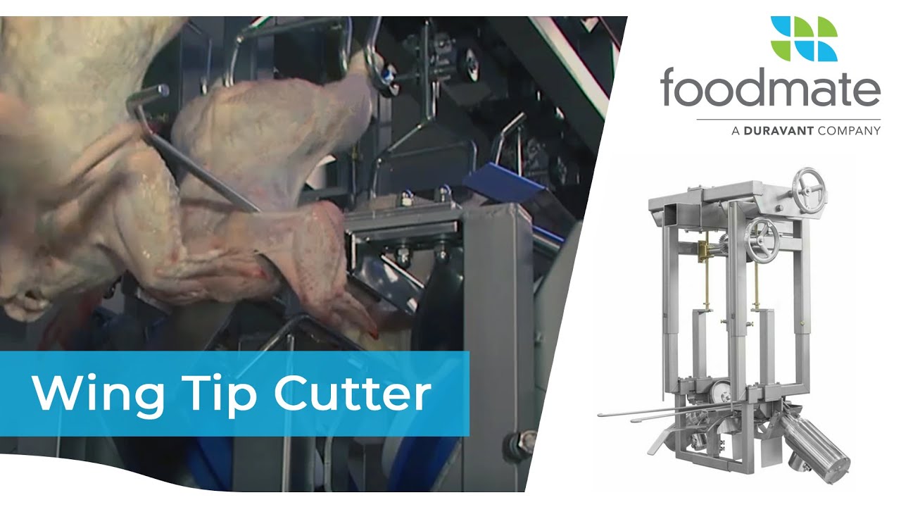 Foodmate | Wing Tip Cutter - YouTube